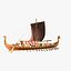 Drakkar Ship Viking Longship 3D Model - TurboSquid 1222305