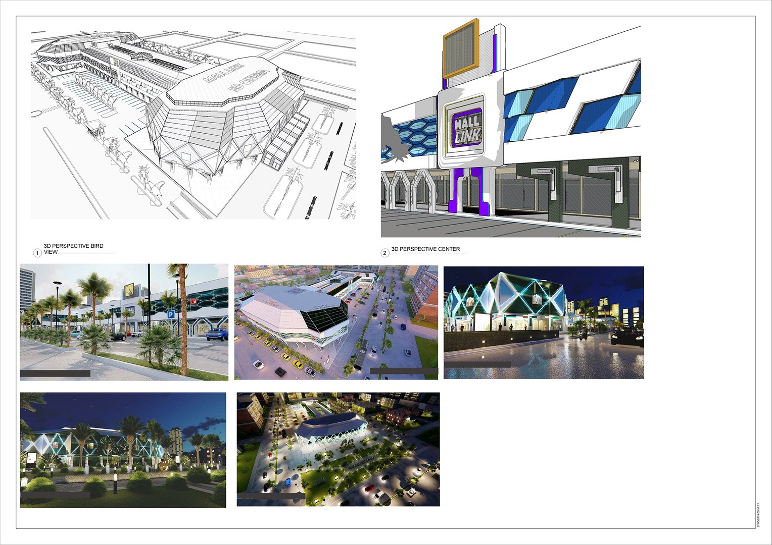 Shopping Block Transformation Mall 3D - TurboSquid 1410630