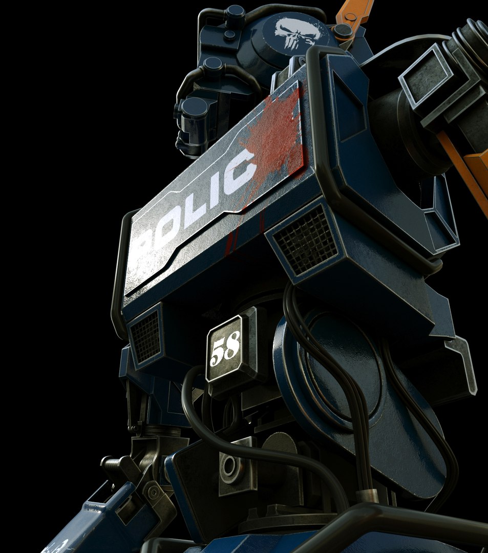 Chappie 3D Model - TurboSquid 1614400
