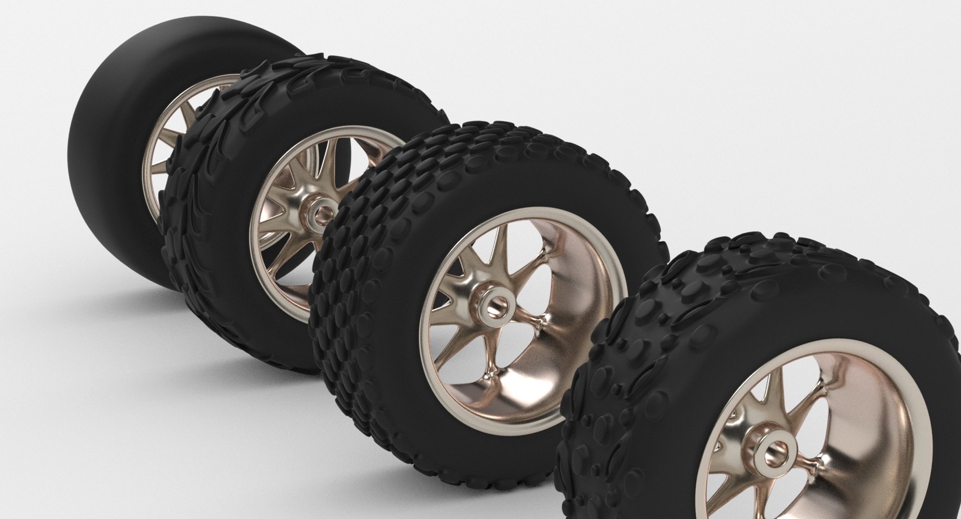 Free Obj Model Wheels Rc Cars