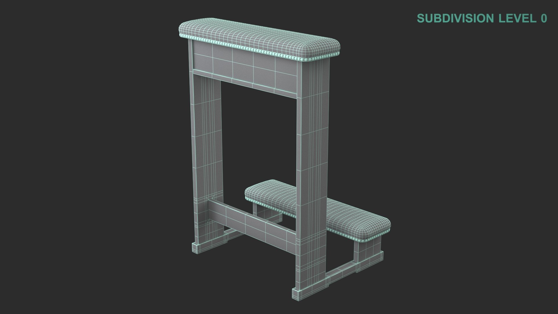 Kneeling Bench 3D Model - TurboSquid 1996965