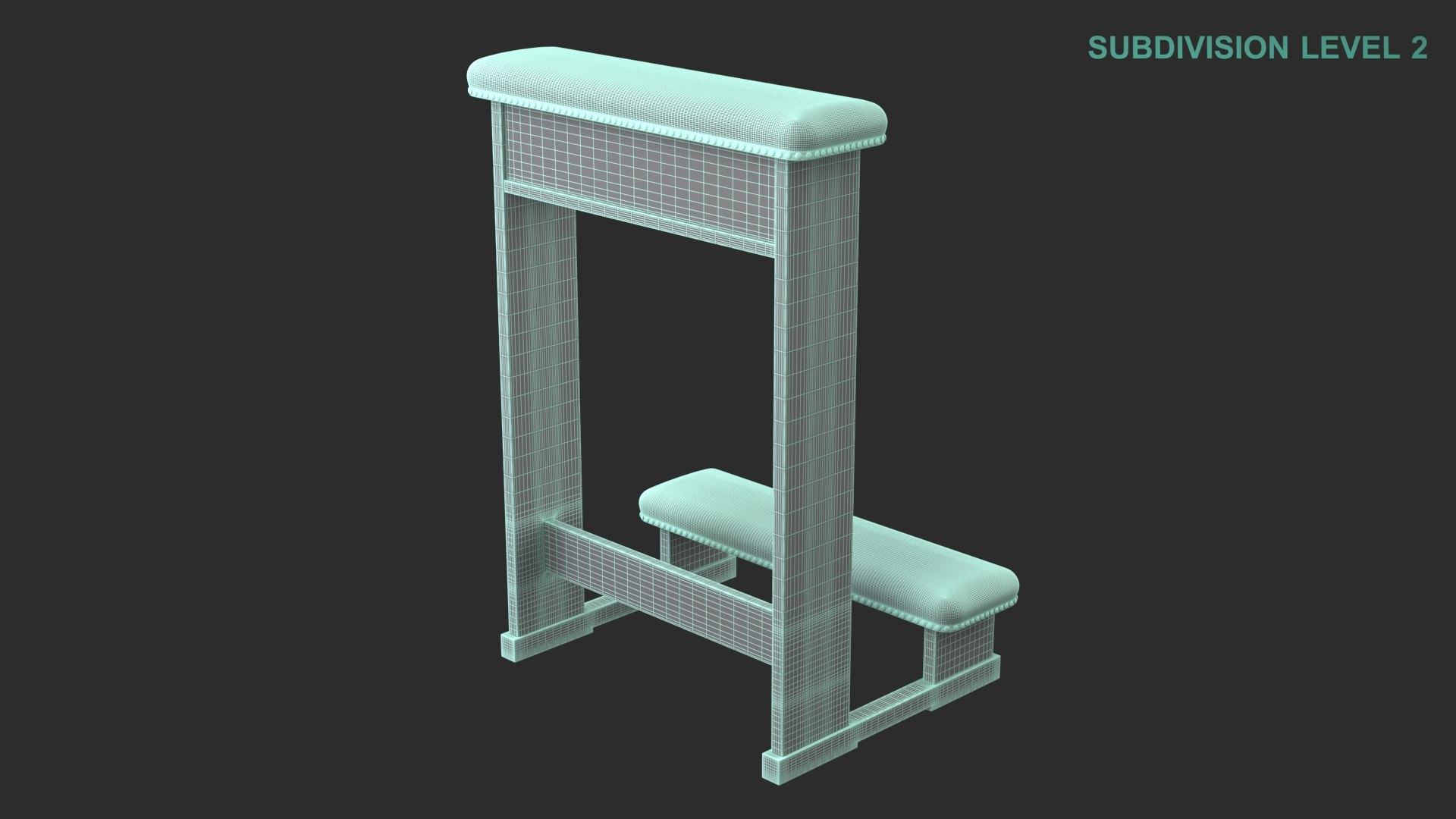 Kneeling Bench 3D Model - TurboSquid 1996965