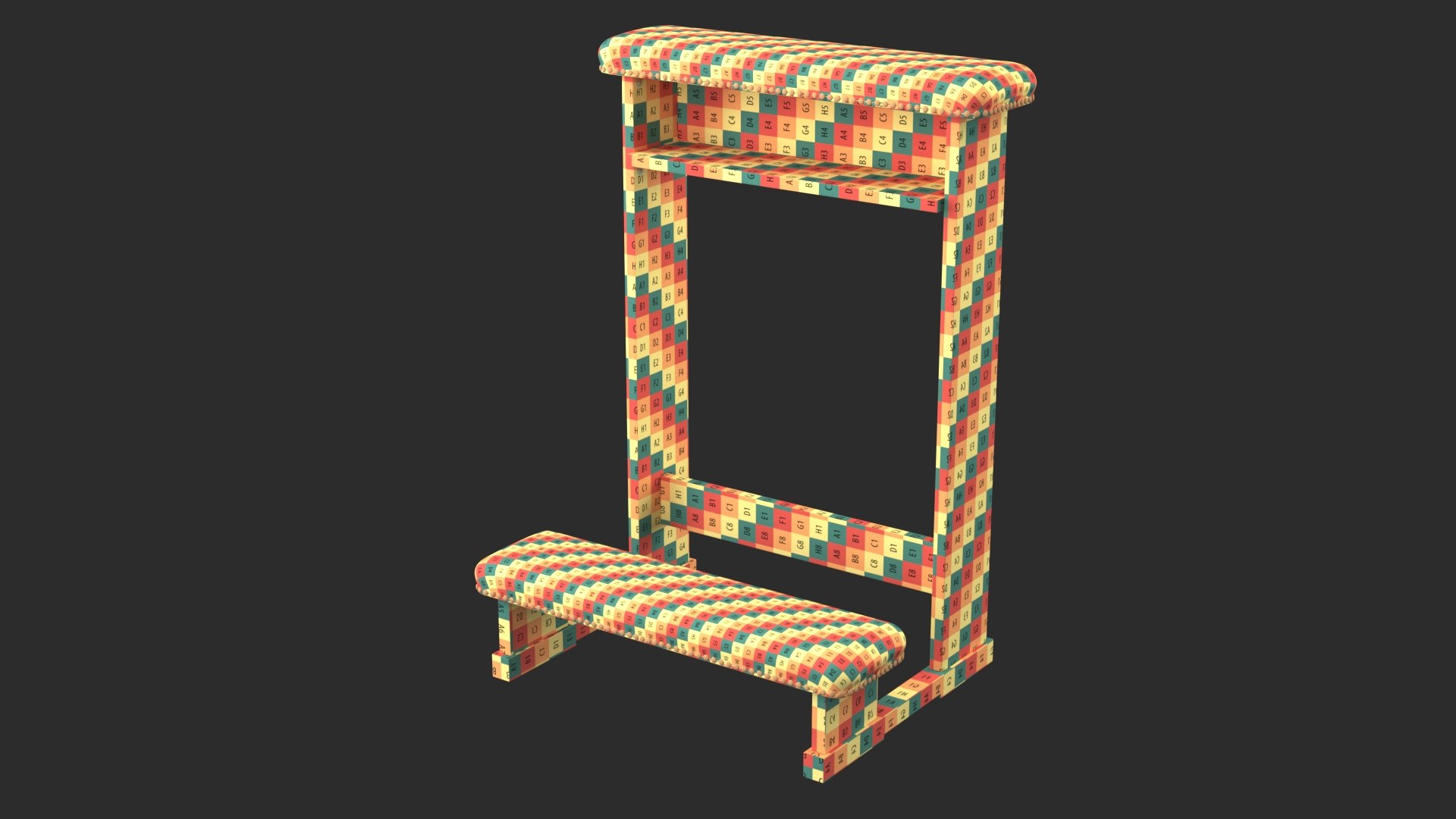 Kneeling Bench 3D Model - TurboSquid 1996965