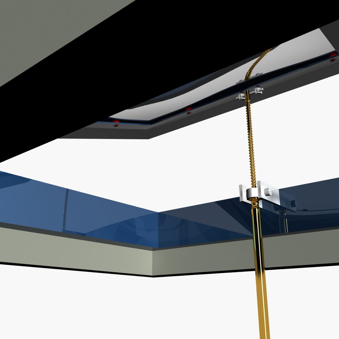 3d Model Roof Access Hatch Dome Light