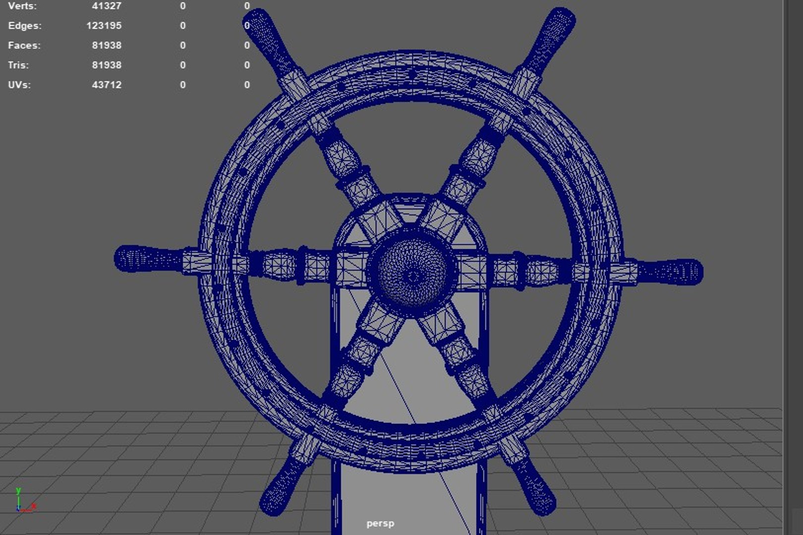 Ship Wheel 3D Model 3D Model - TurboSquid 2375245