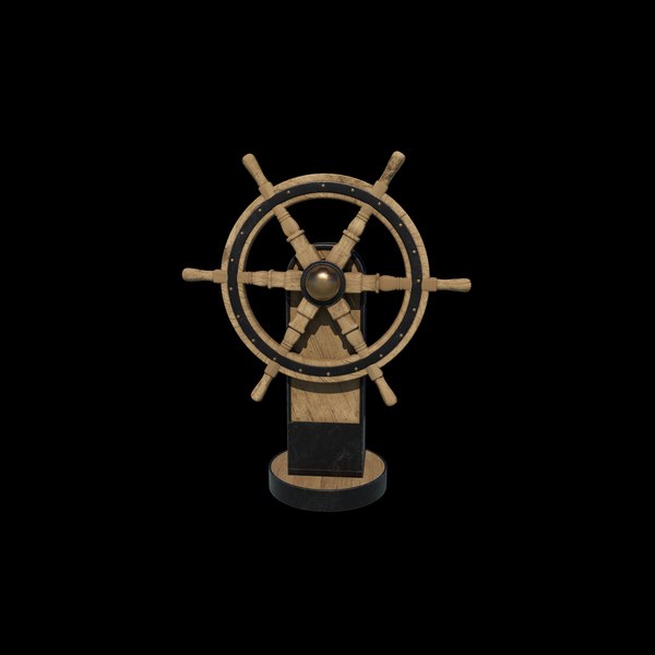 modelo 3d Modelo 3D del timón del barco - TurboSquid 2375245