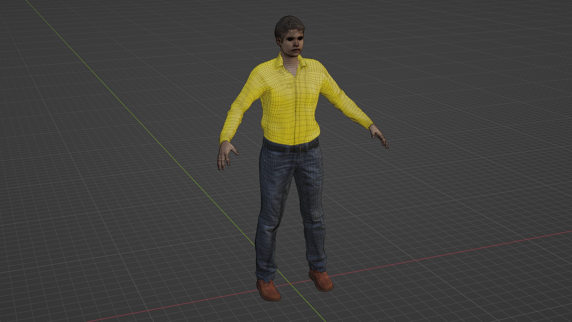 Man Unity Unreal 3D Model - TurboSquid 1828425