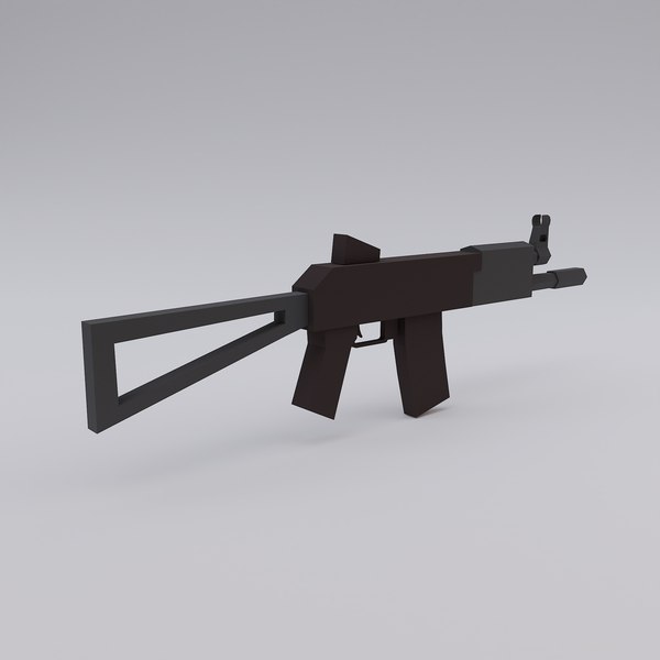 OTS 12 TISS assault rifle gun 3D model - TurboSquid 1993077