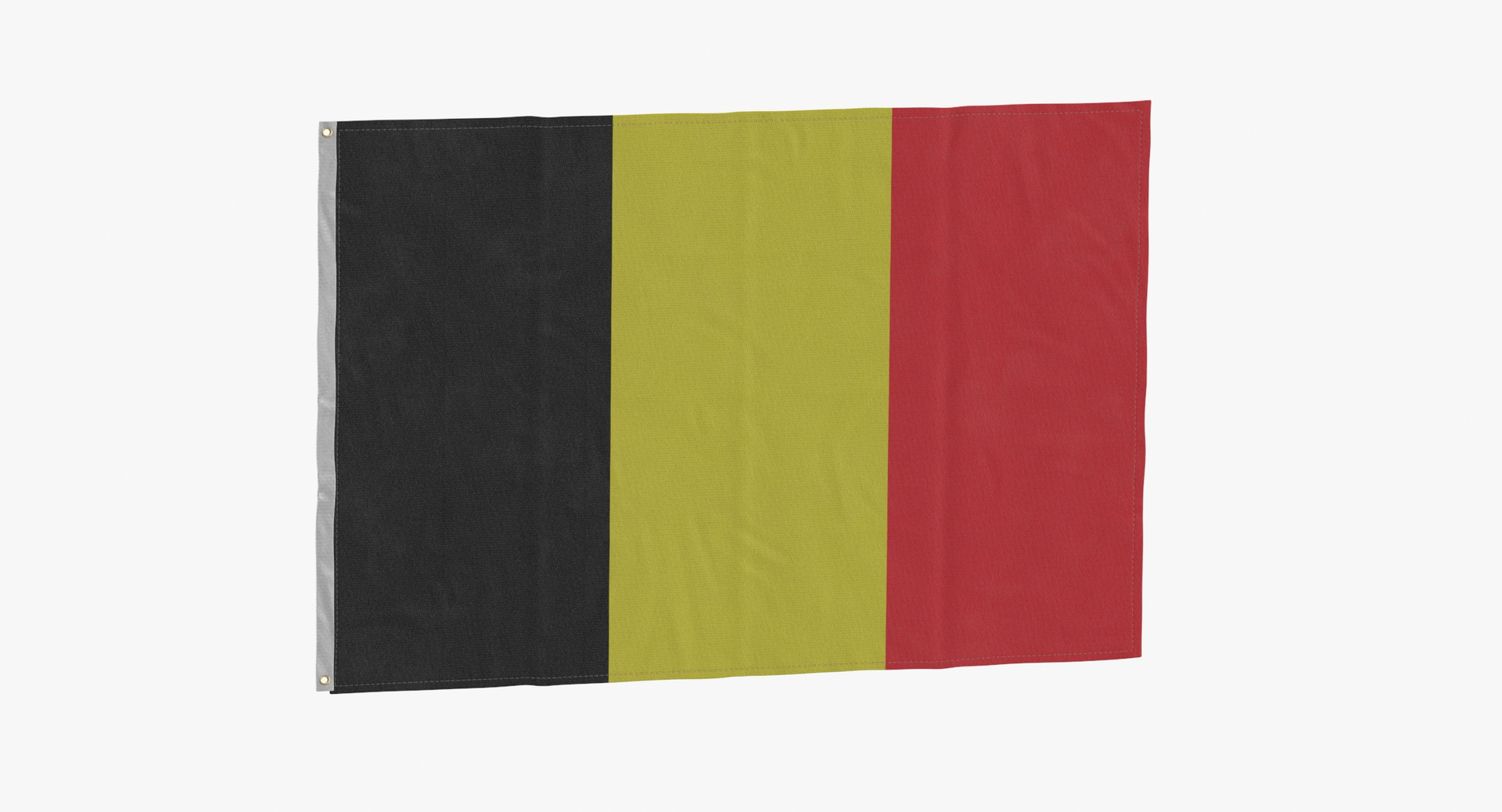 3D Model Flag Laying Pose Belgium - TurboSquid 1574466