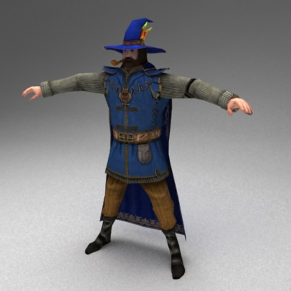 modelo 3d Mago - TurboSquid 433216