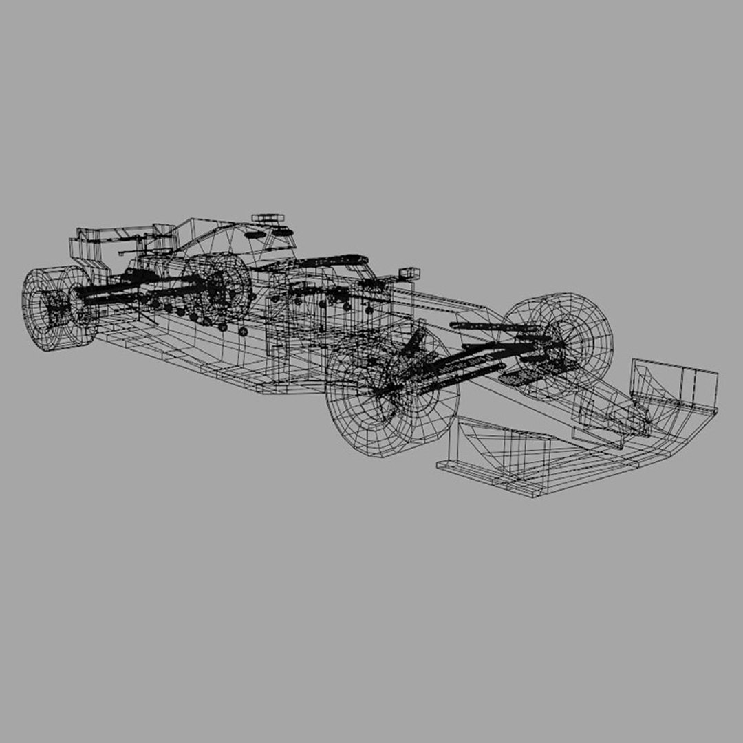 Formula Car 3D Model - TurboSquid 1889112