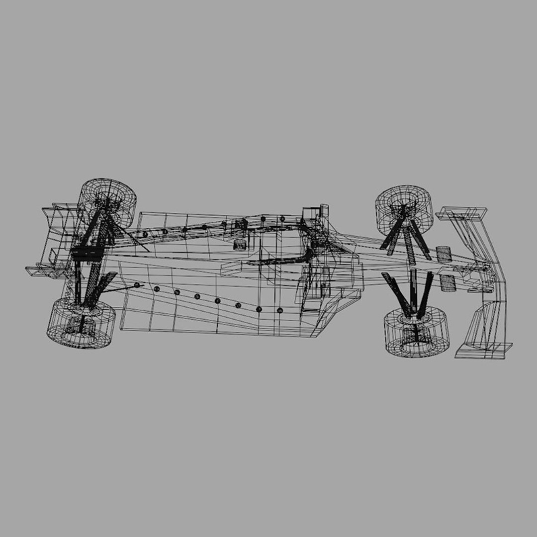 Formula Car 3D Model - TurboSquid 1889112
