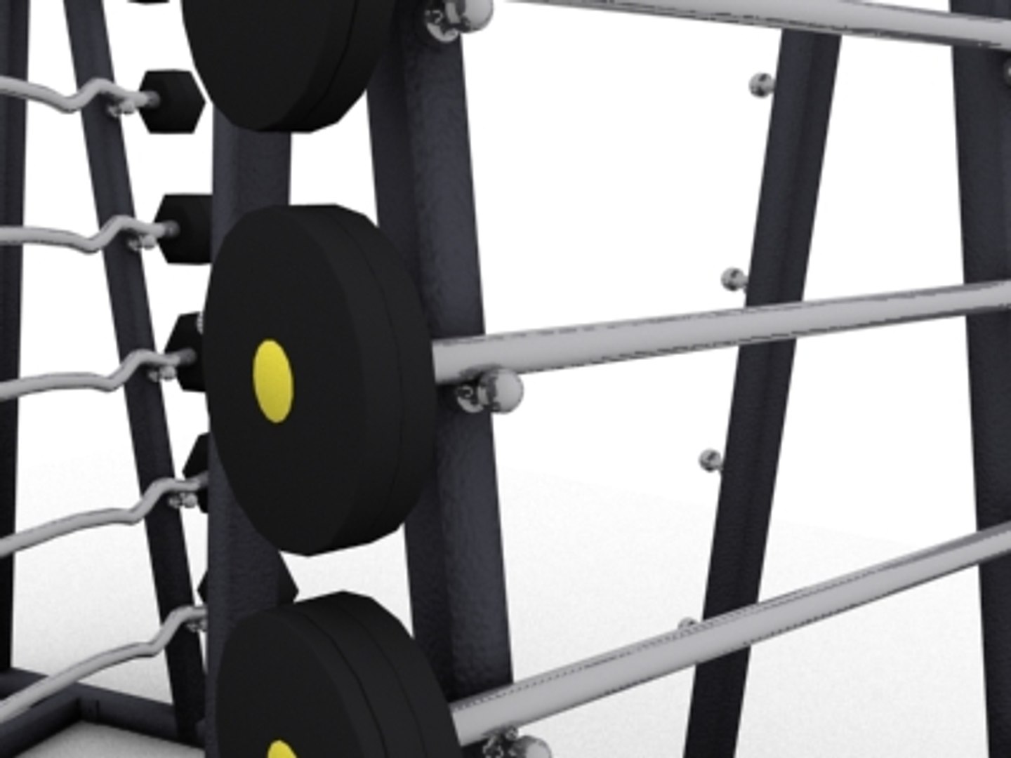 Weight Racks 3d Model