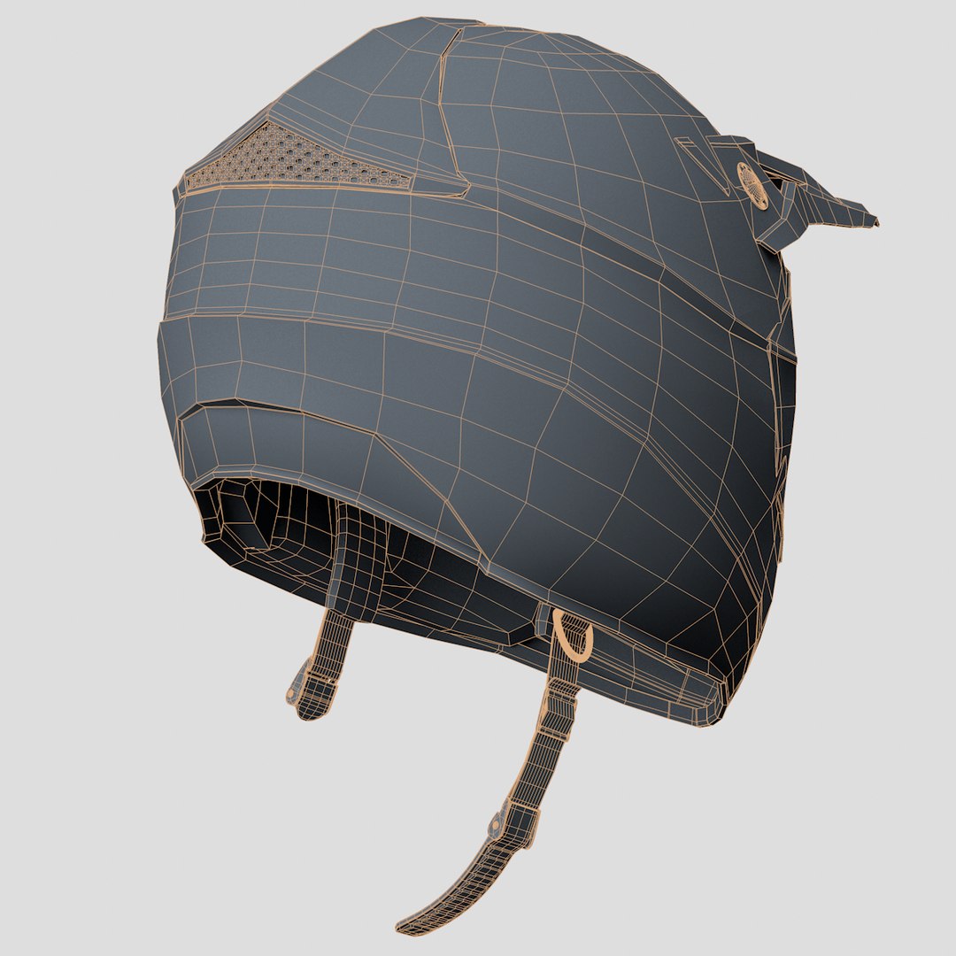 Motorcycle Helmet 3D Model - TurboSquid 1578159