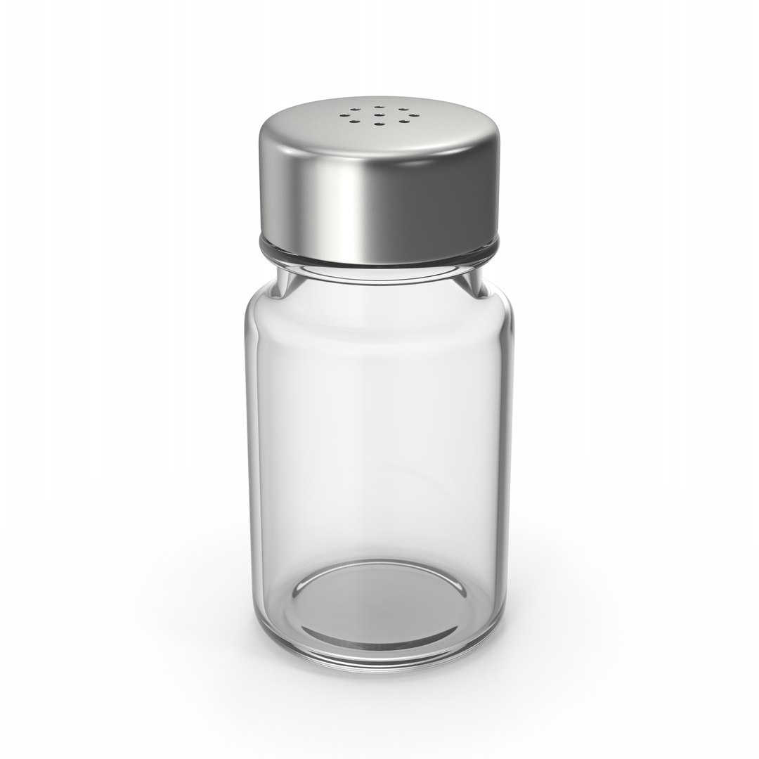3D Model Glass Salt Shaker - TurboSquid 1905926