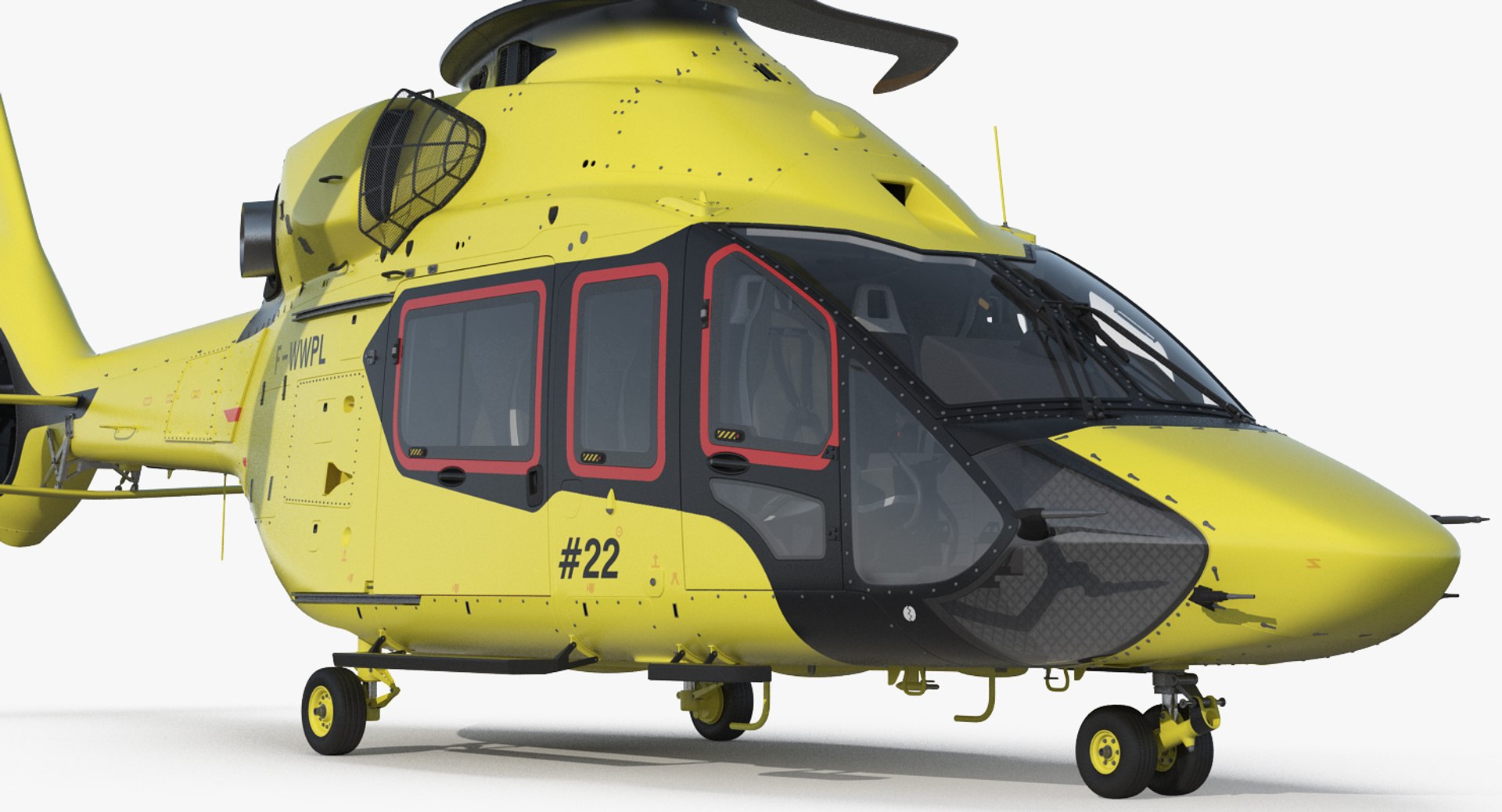 3D model airbus h160 air - TurboSquid 1366937