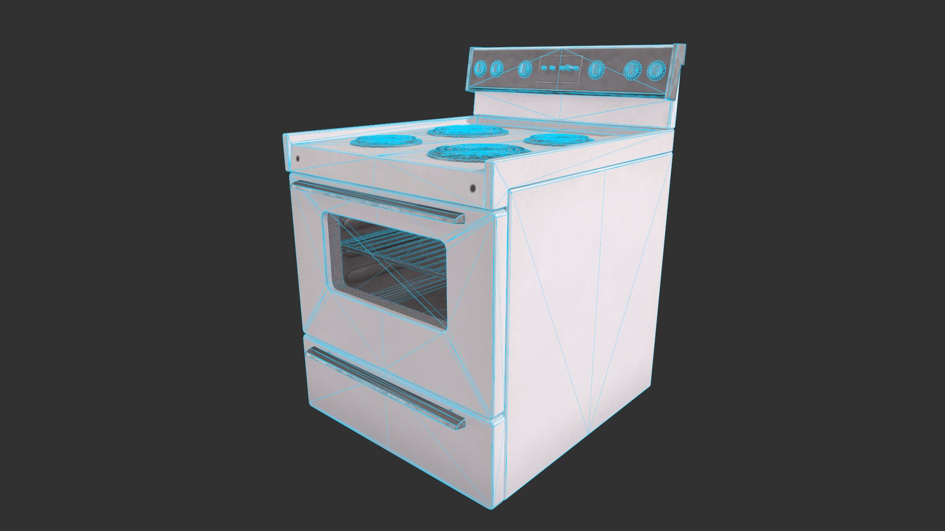 Range Oven 3D Model - TurboSquid 2089265