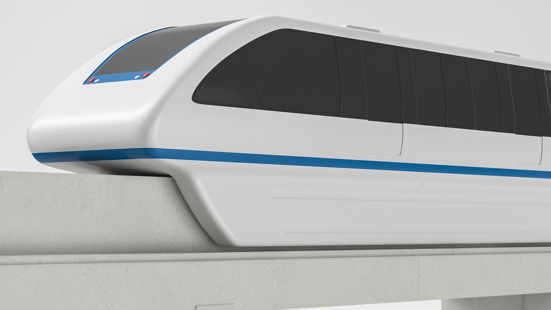 Monorail And Hyperloop Trains Collection 3D Model - TurboSquid 1772313
