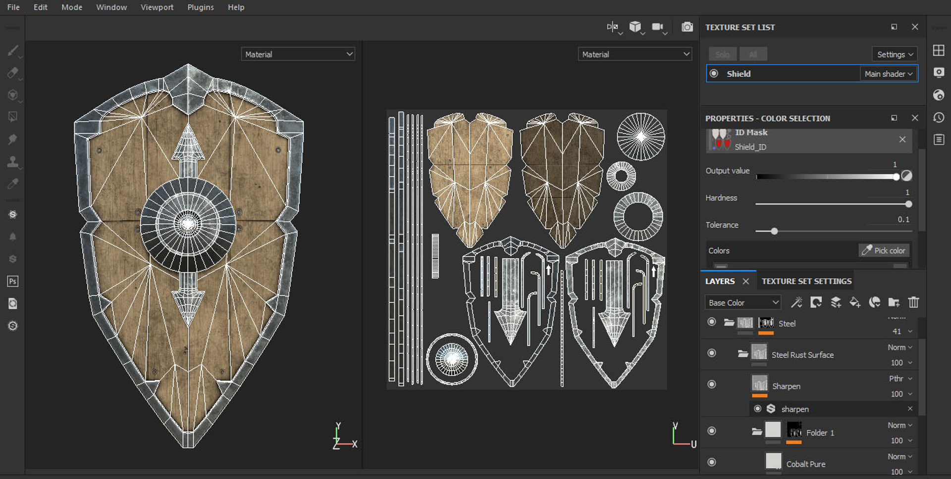 3D shield rw - TurboSquid 1341033