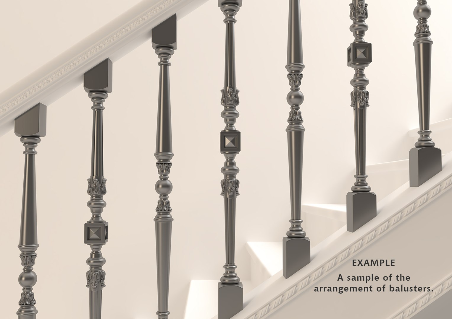 High-quality Baluster 3D Model - TurboSquid 1247844