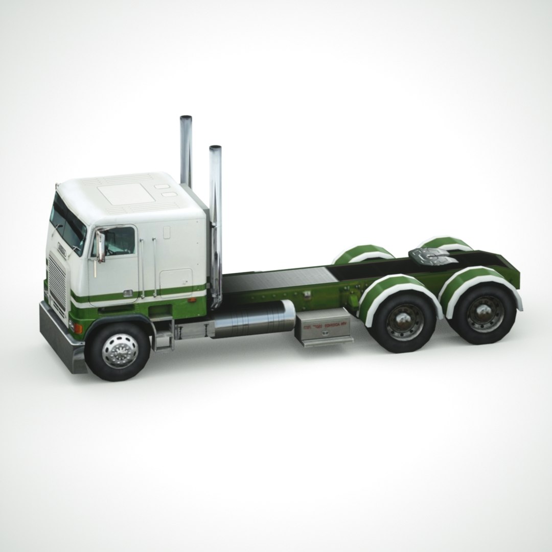 Freightliner Flb Model - TurboSquid 1192622