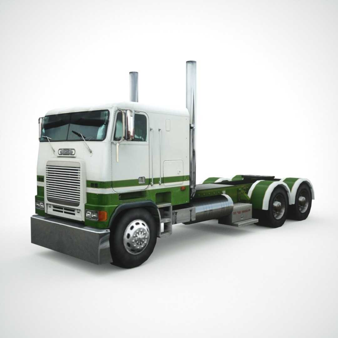 Freightliner Flb Model - TurboSquid 1192622