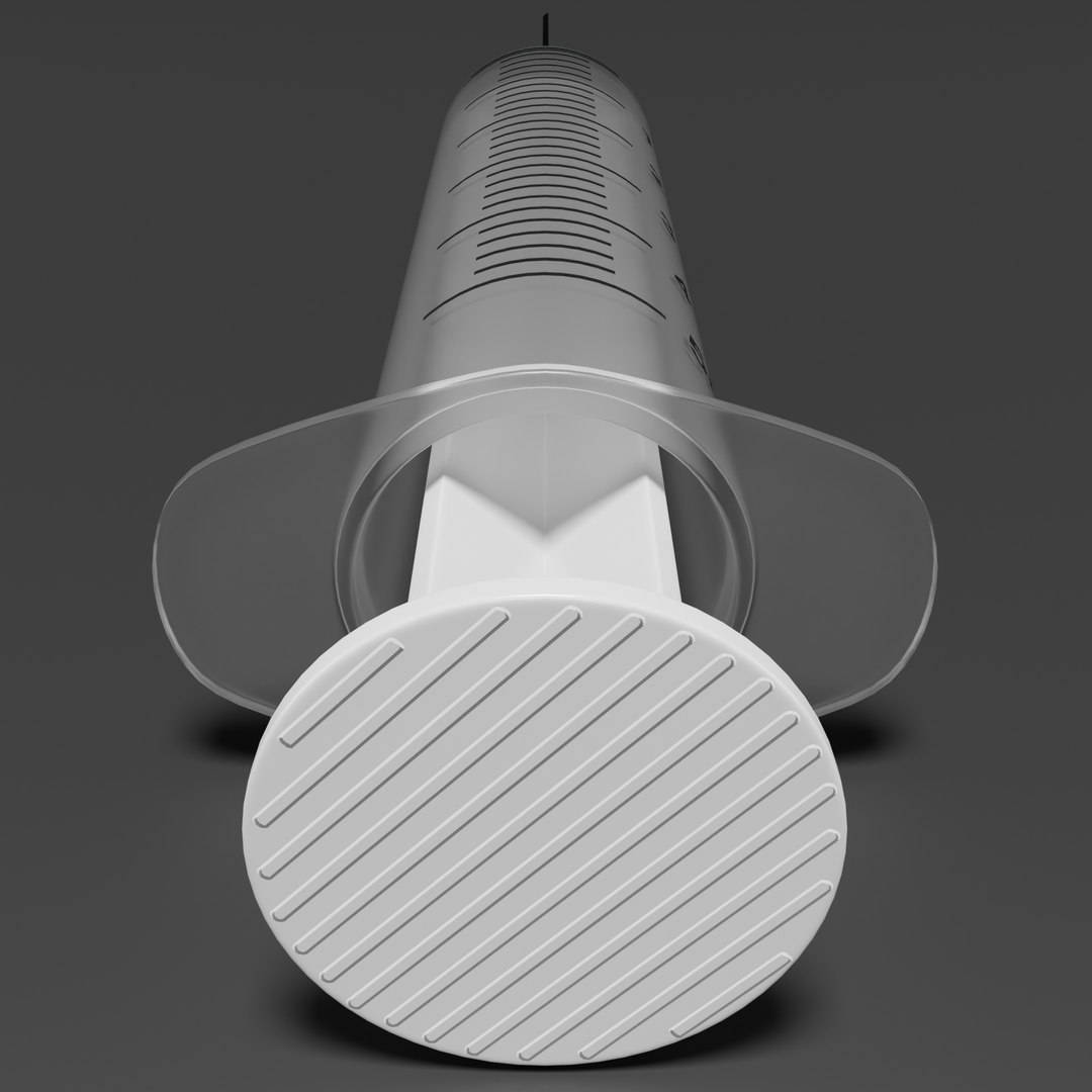 3D Disposable Medical Syringe - TurboSquid 2075396