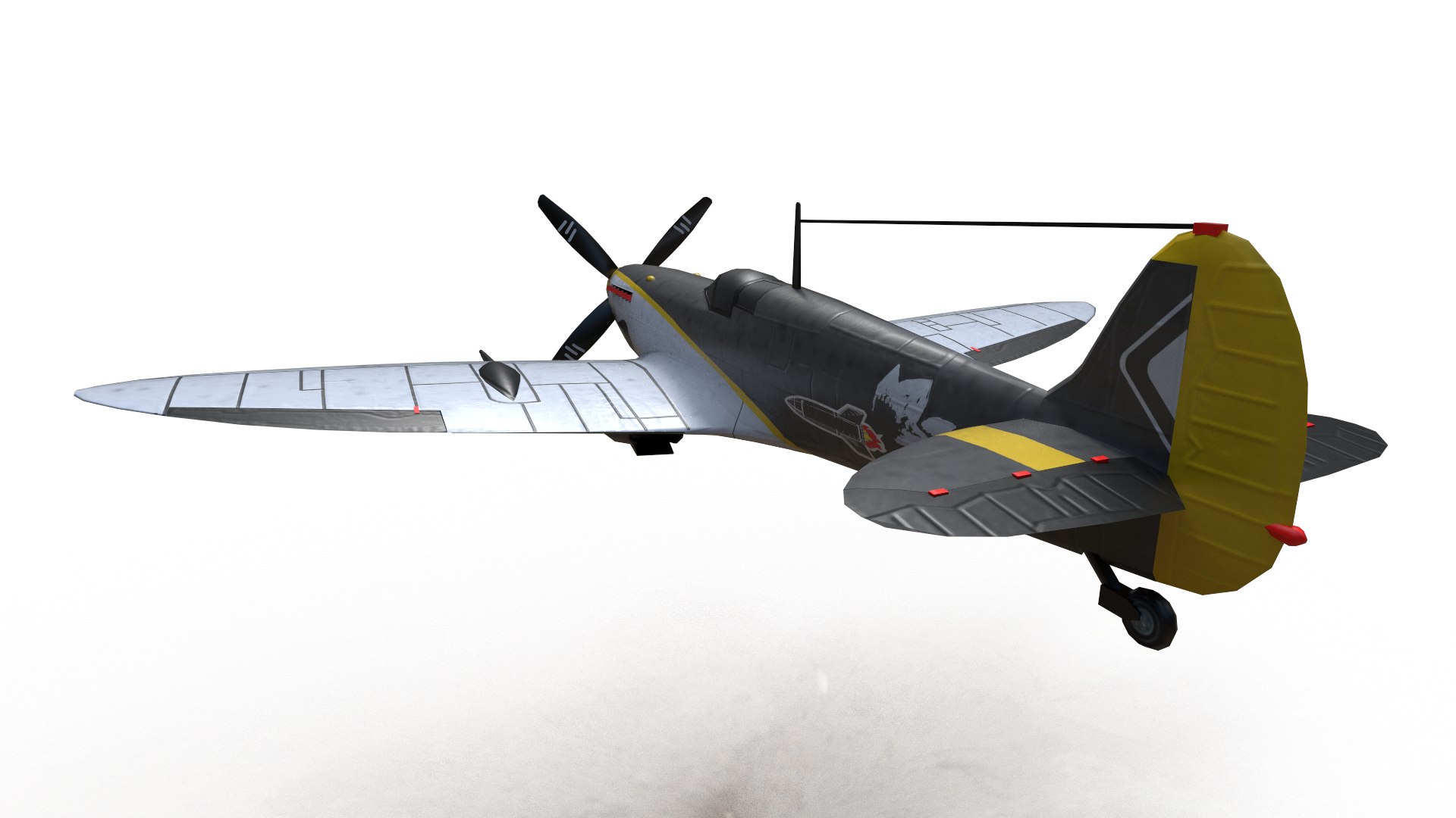 Low Poly Super Spitfire With 4K PBR Texture 3D - TurboSquid 2166997