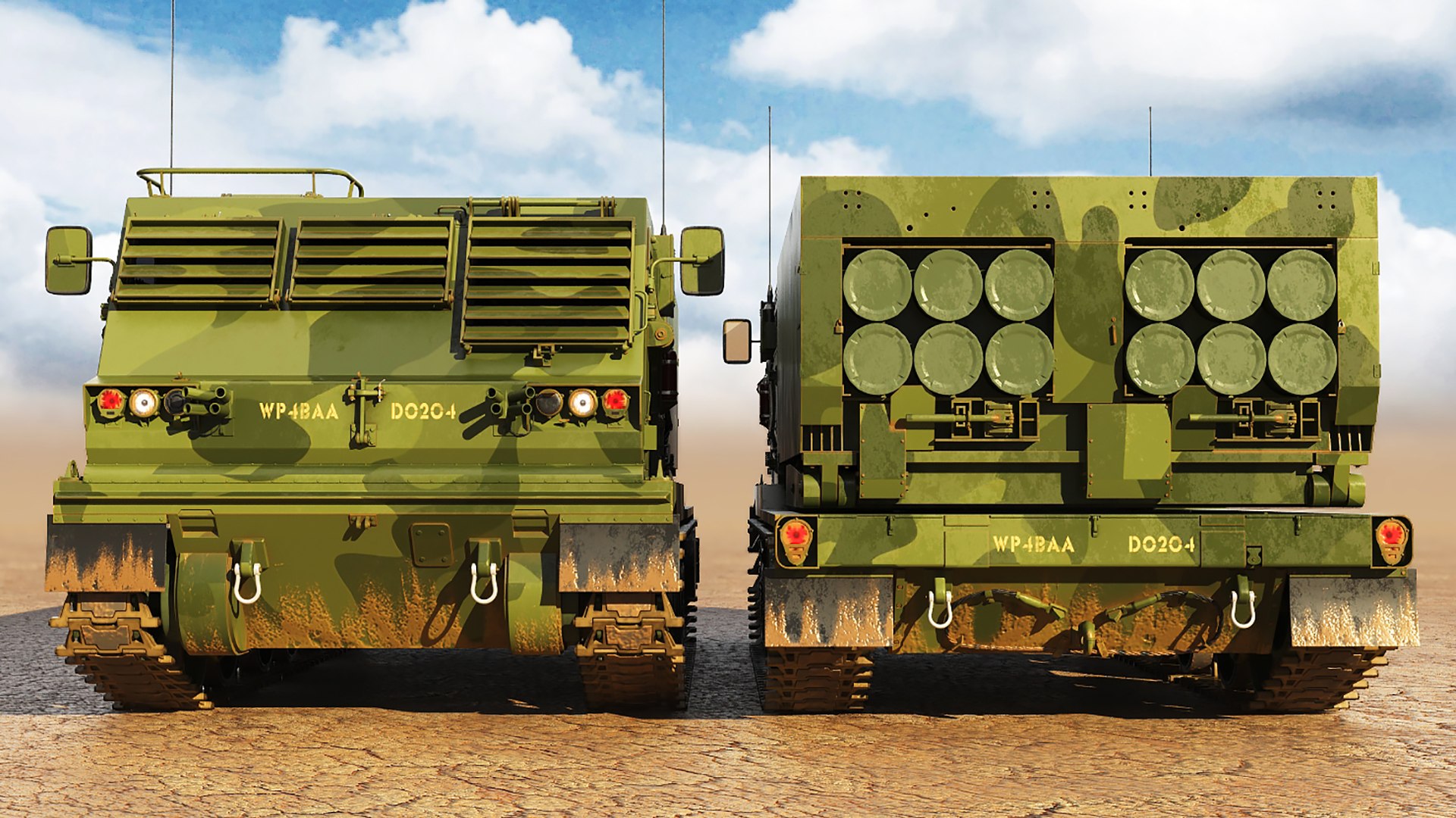 3D M270 Multiple Launch Rocket Model - TurboSquid 1190895