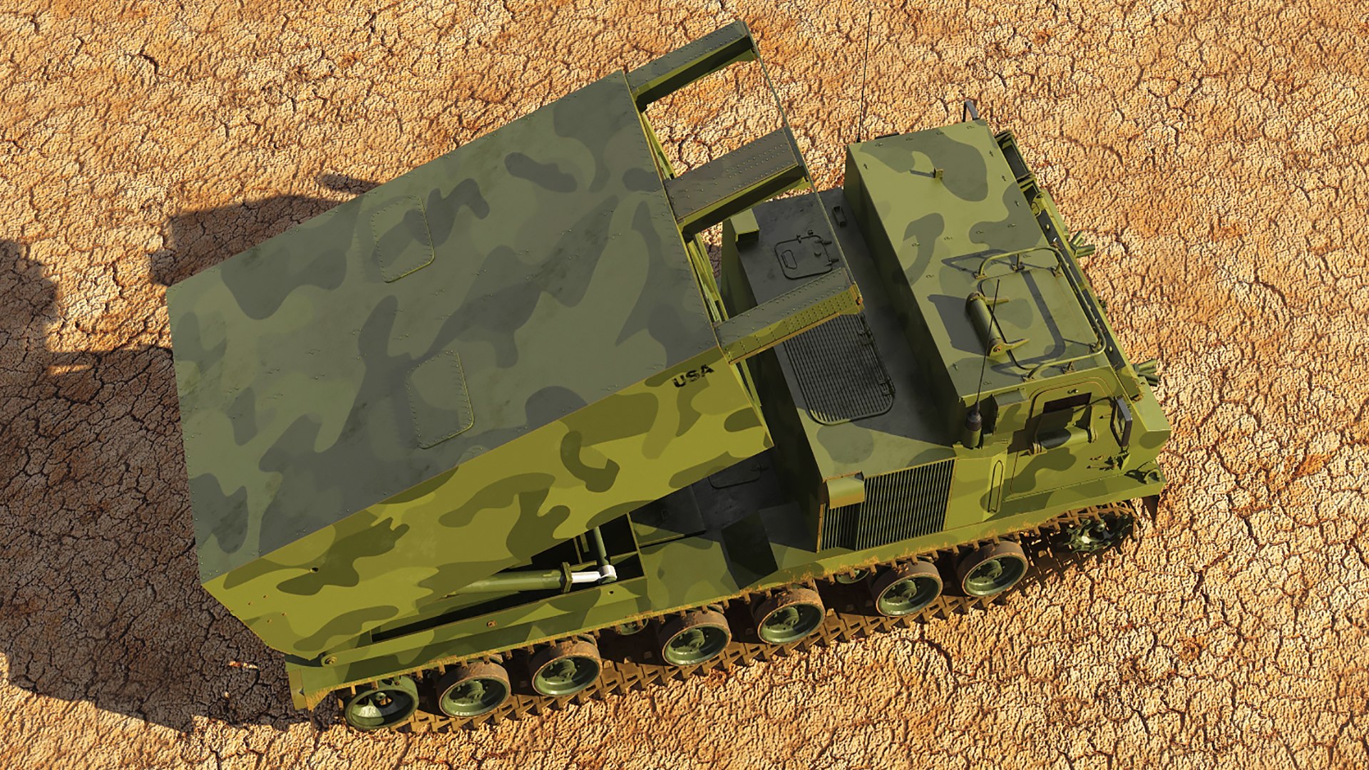 3D M270 Multiple Launch Rocket Model - TurboSquid 1190895