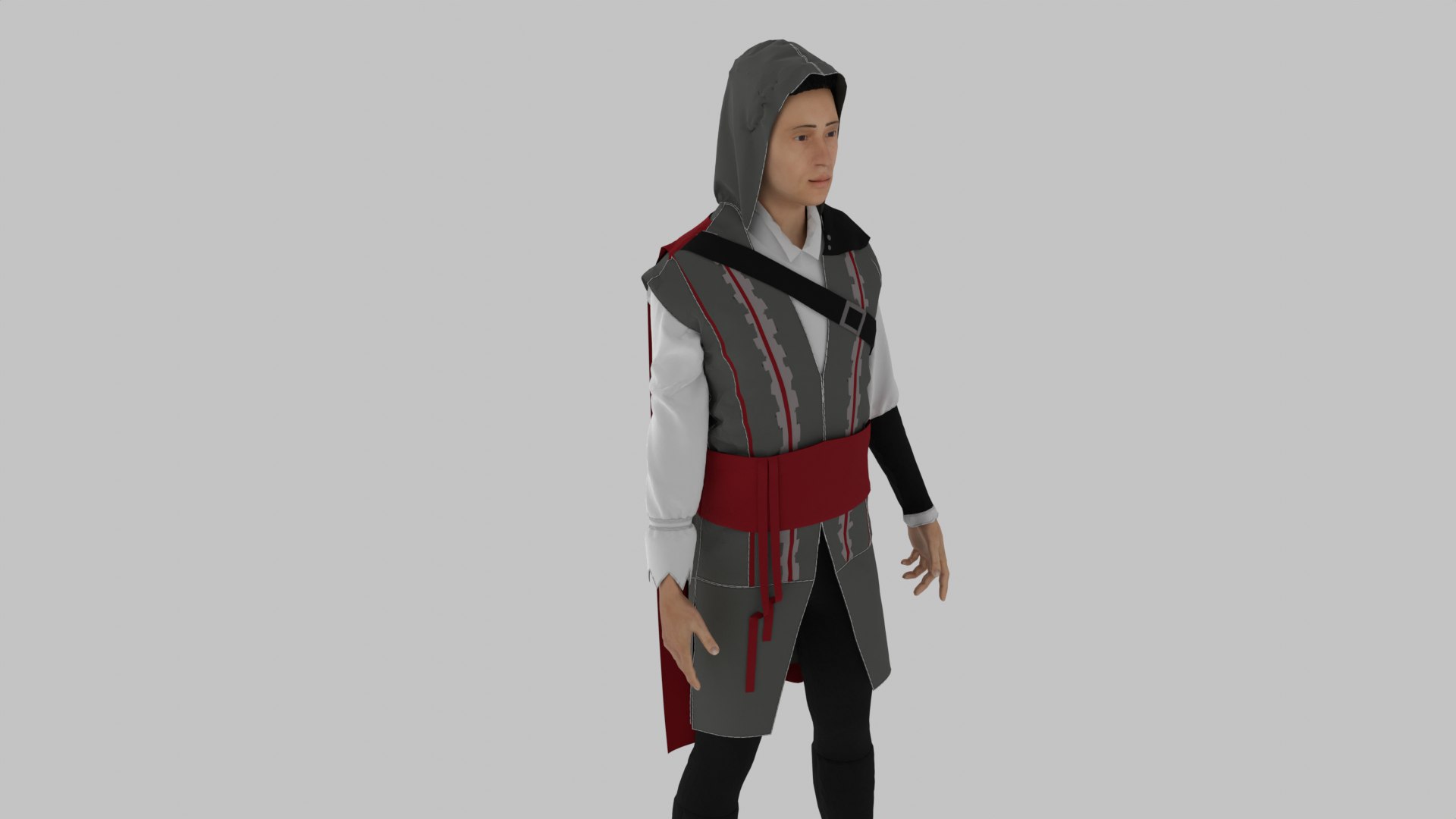 3D Assassin Character - TurboSquid 1970605