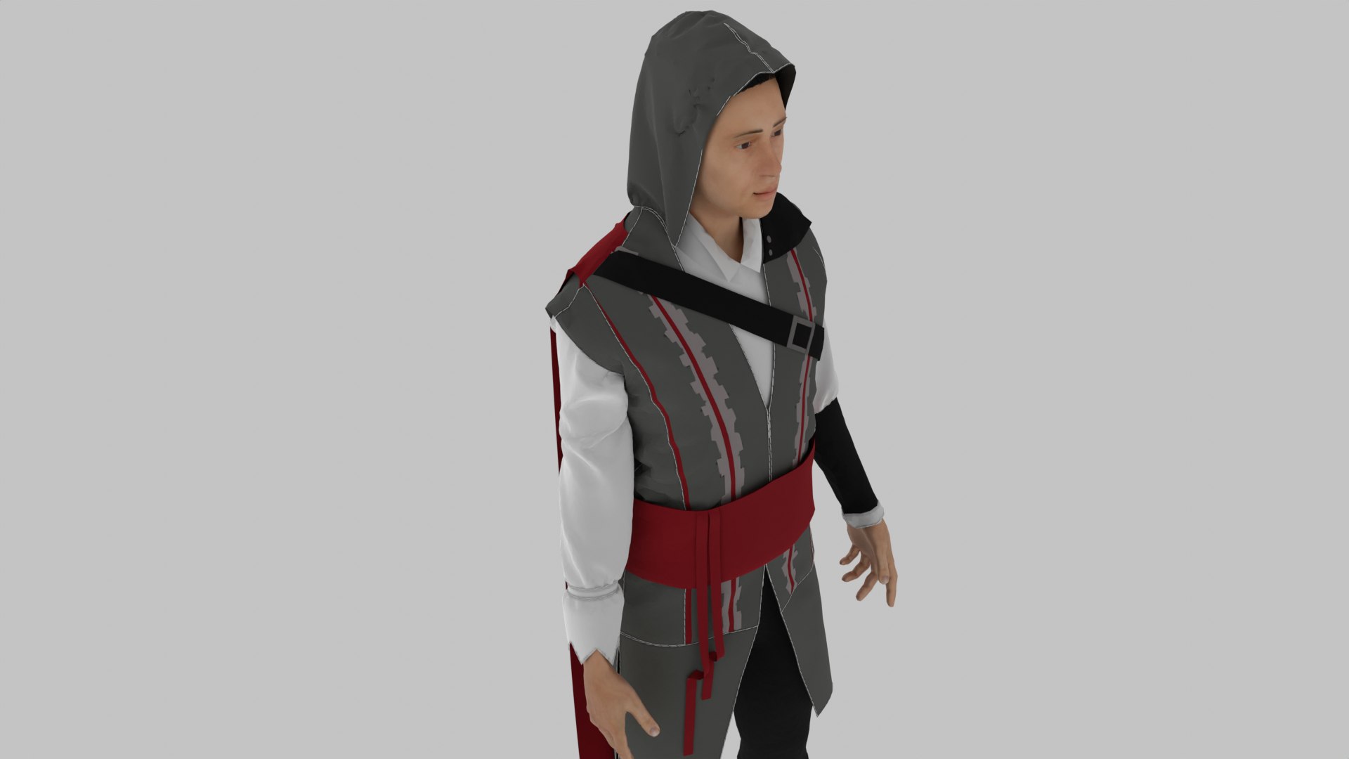 3D Assassin Character - TurboSquid 1970605
