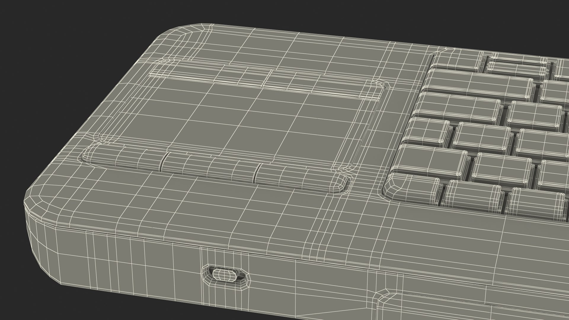 3D model Logitech Keyboard K400 White - TurboSquid 1912230