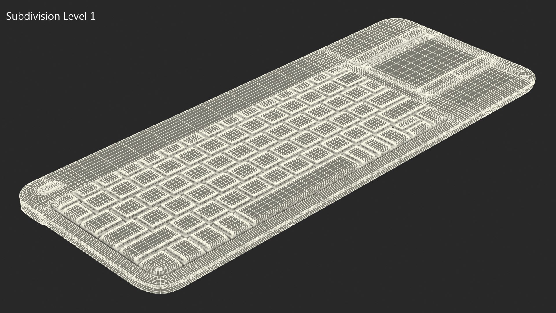 3D model Logitech Keyboard K400 White - TurboSquid 1912230
