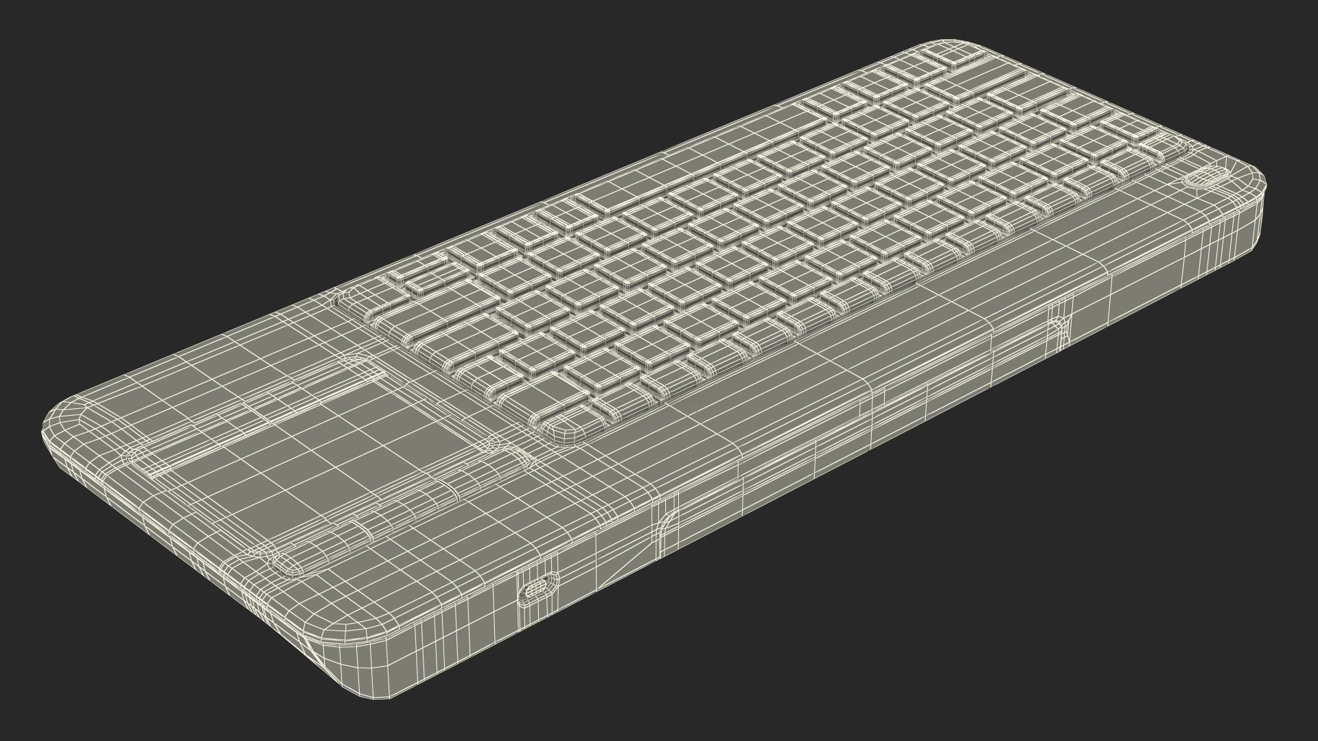 3D model Logitech Keyboard K400 White - TurboSquid 1912230