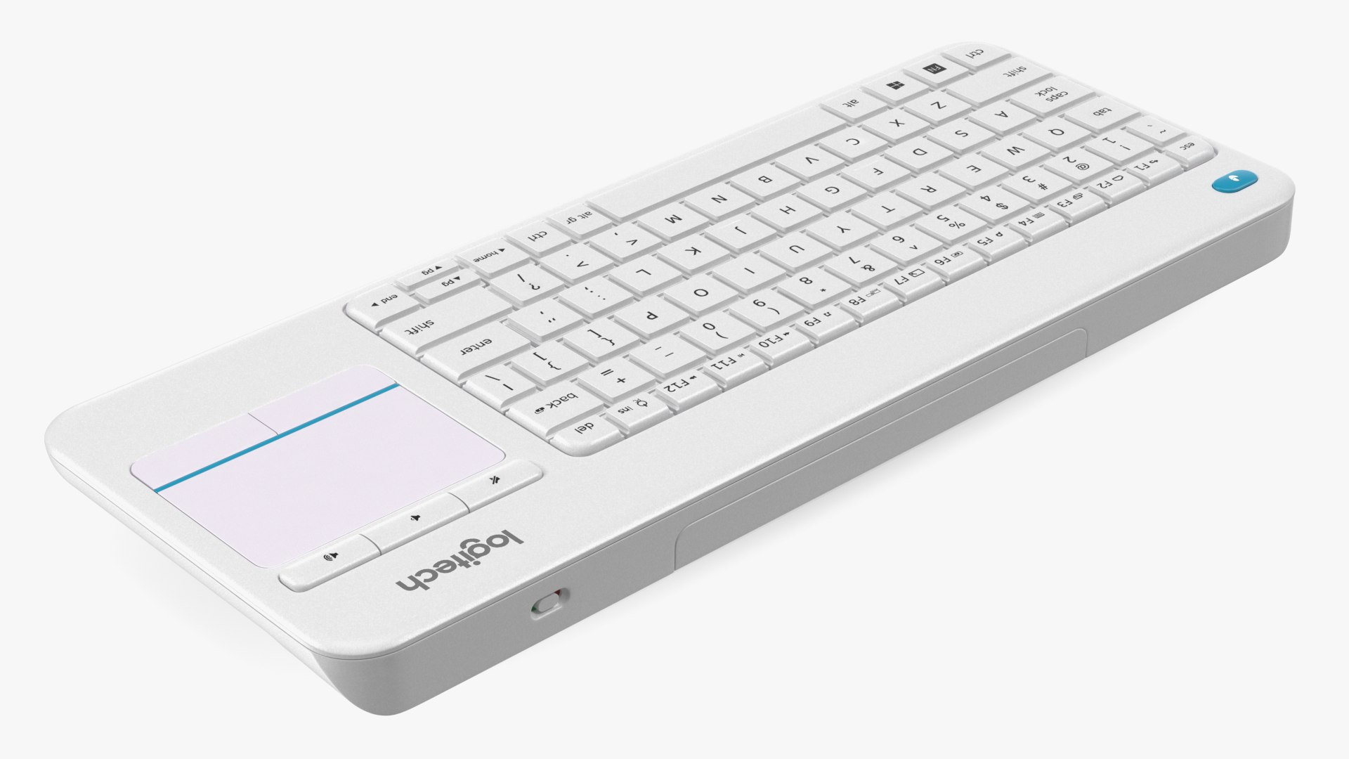3D model Logitech Keyboard K400 White - TurboSquid 1912230