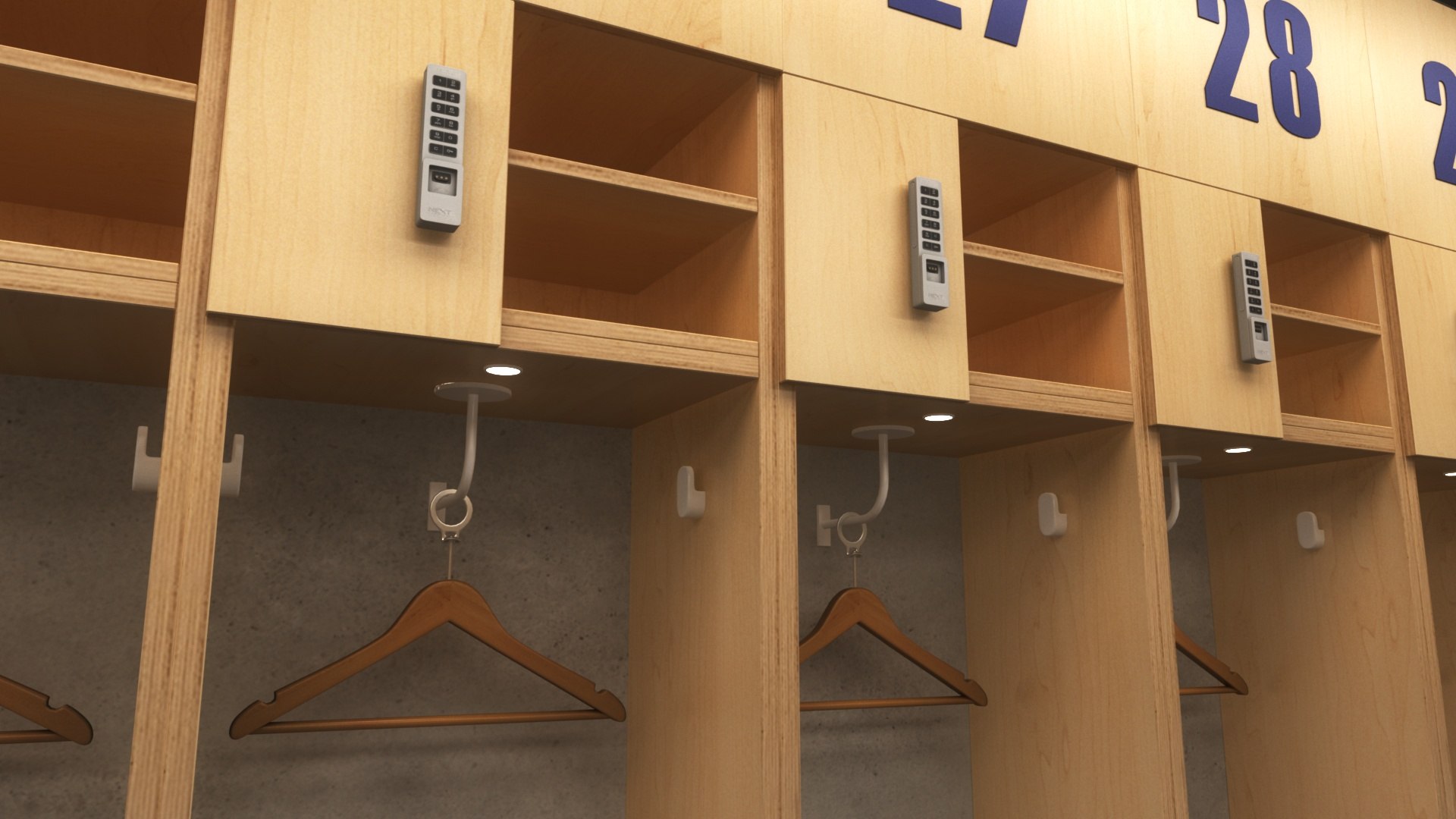 3D Stadium Locker Room - TurboSquid 1966820