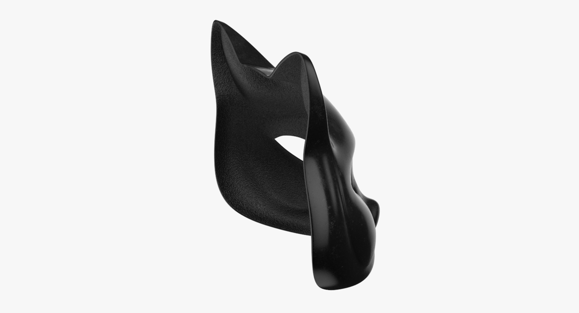 Black Cat Mask 3D Model - TurboSquid 1348866