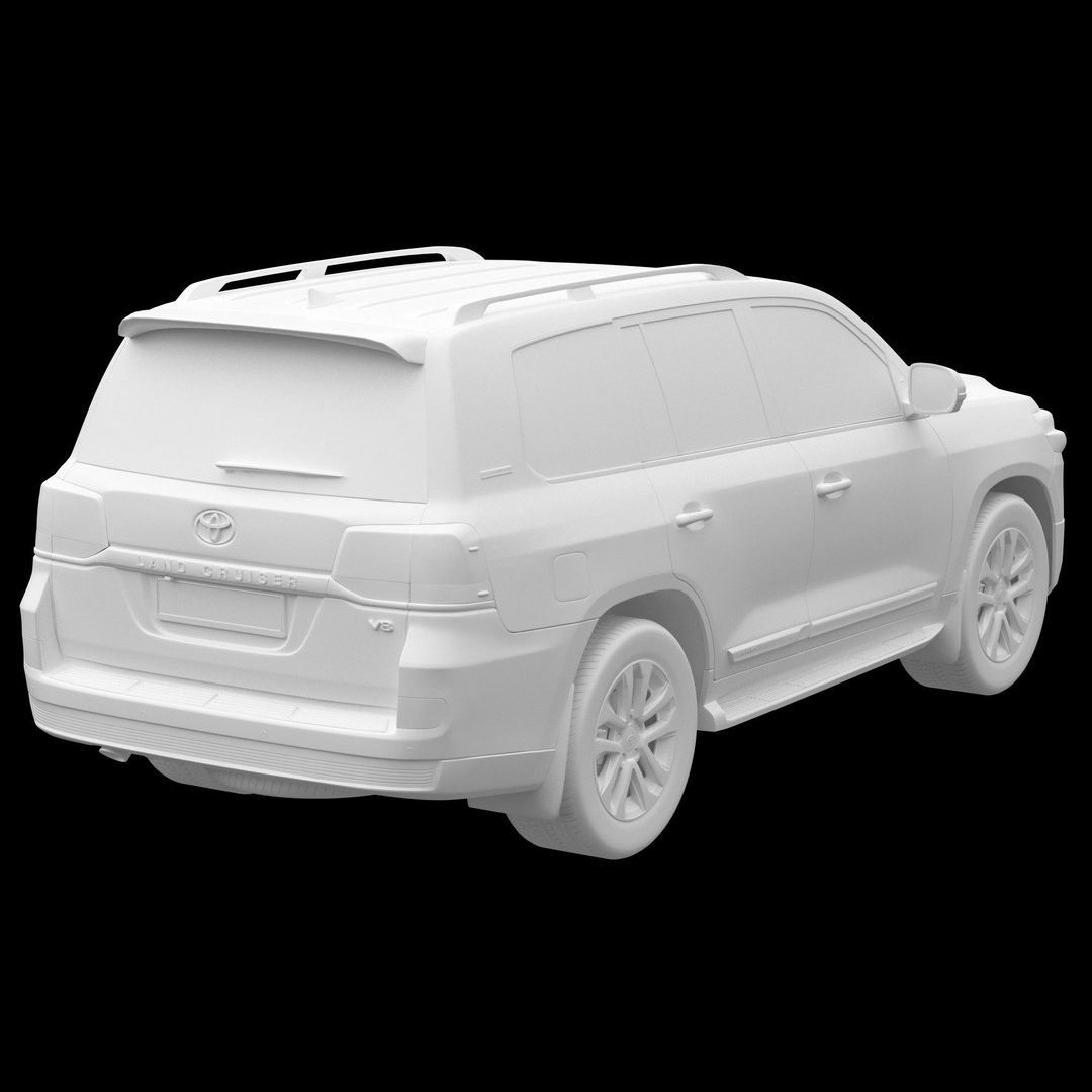Toyota Land Cruiser 200 Executive Lounge 2021 3D model 3D model ...