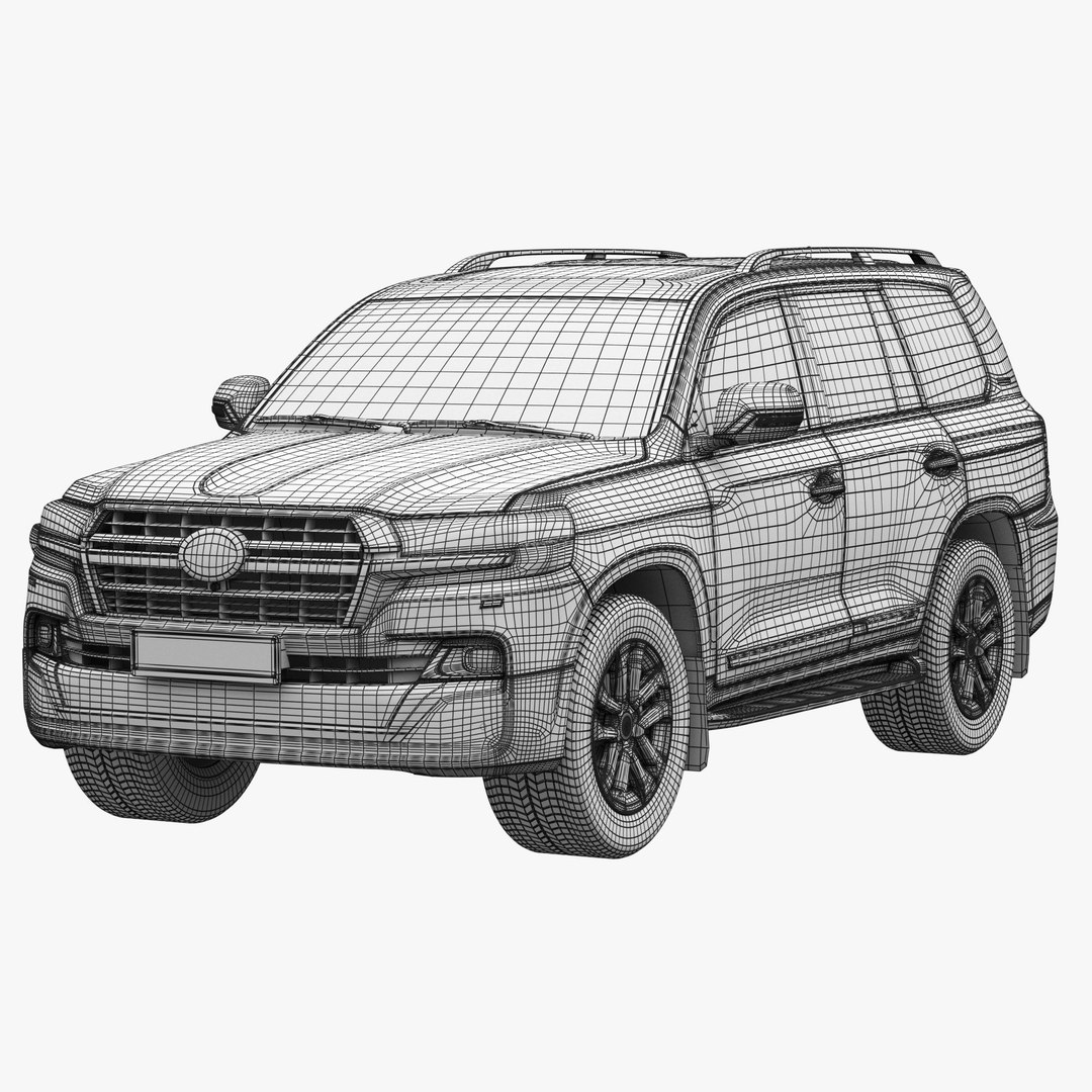 Toyota Land Cruiser 200 Executive Lounge 2021 3D model 3D model ...