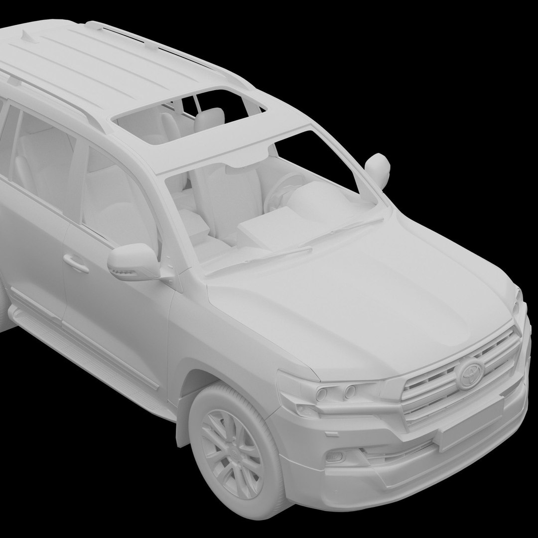 Toyota Land Cruiser 200 Executive Lounge 2021 3D model 3D model ...