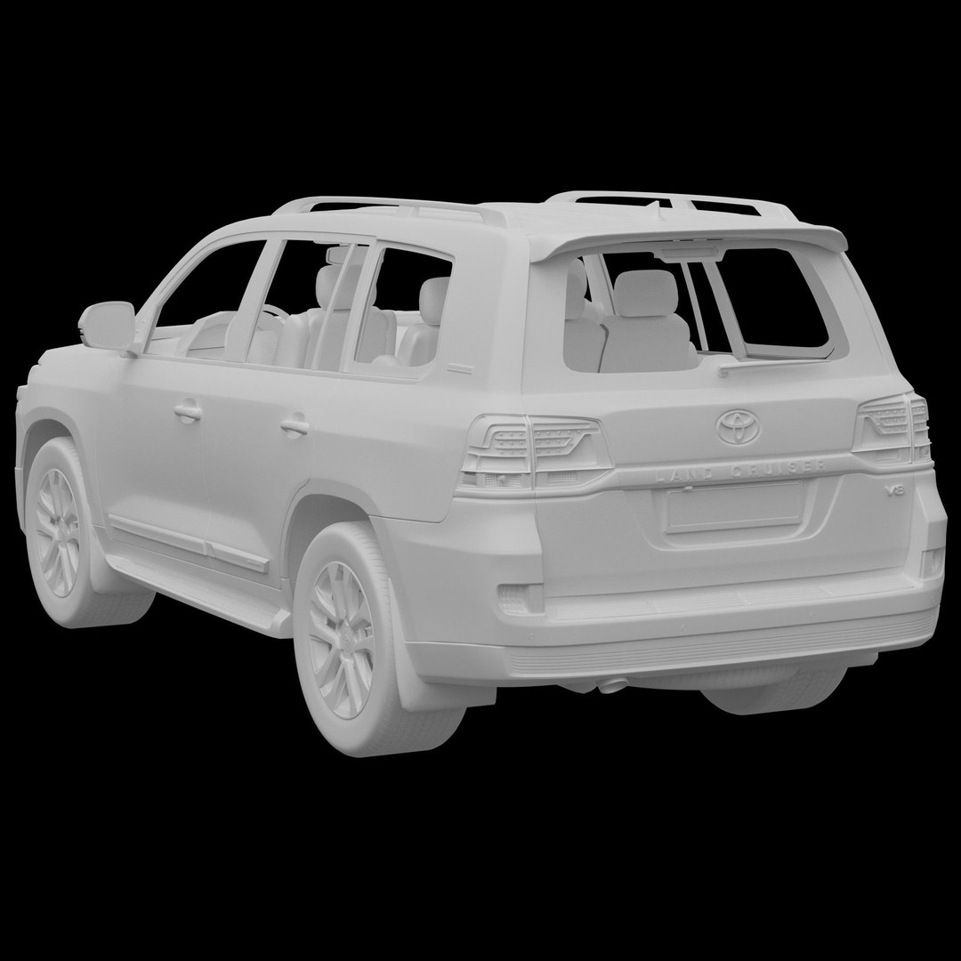 Toyota Land Cruiser 200 Executive Lounge 2021 3D model 3D model ...