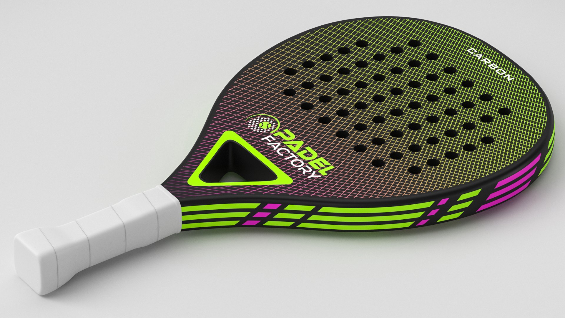 Padel Tennis Racquet 02 3D Model - TurboSquid 1921865