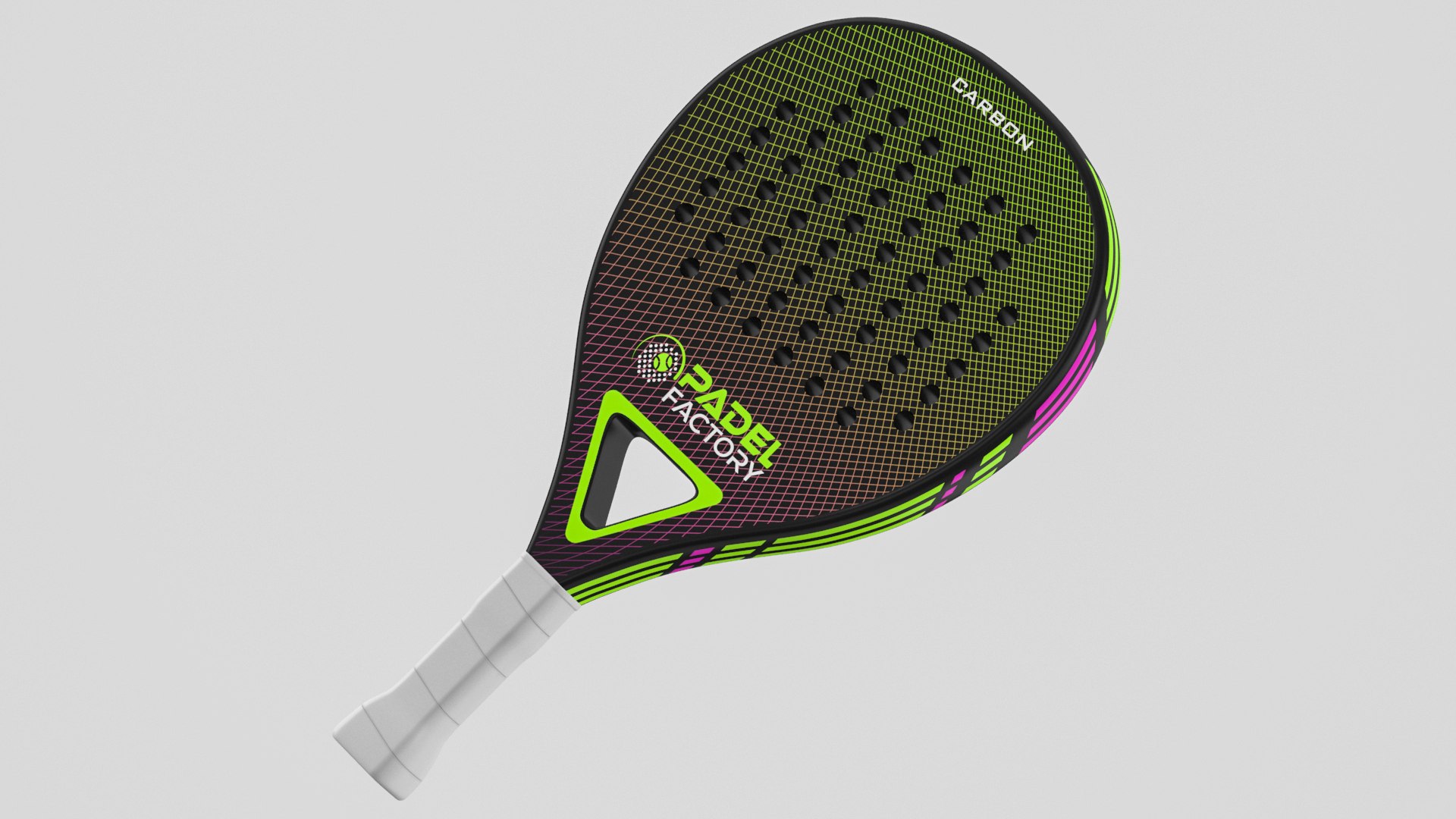 Padel Tennis Racquet 02 3D model - TurboSquid 1921865