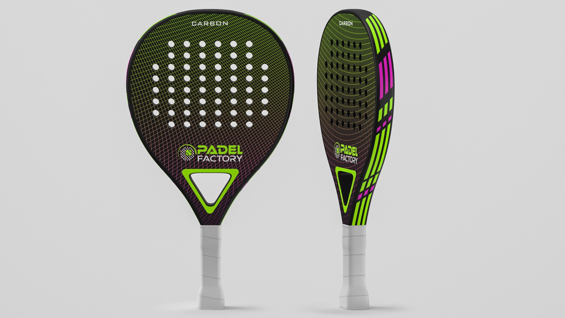 Padel Tennis Racquet 02 3D Model - TurboSquid 1921865