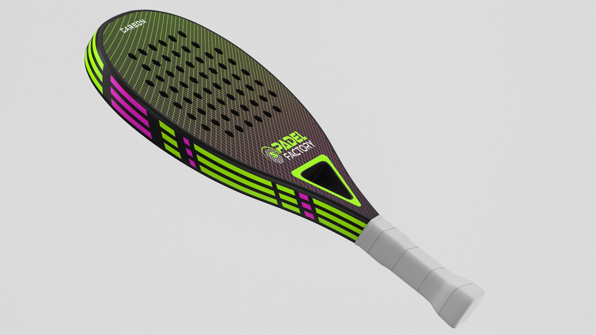 Padel Tennis Racquet 02 3D Model - TurboSquid 1921865