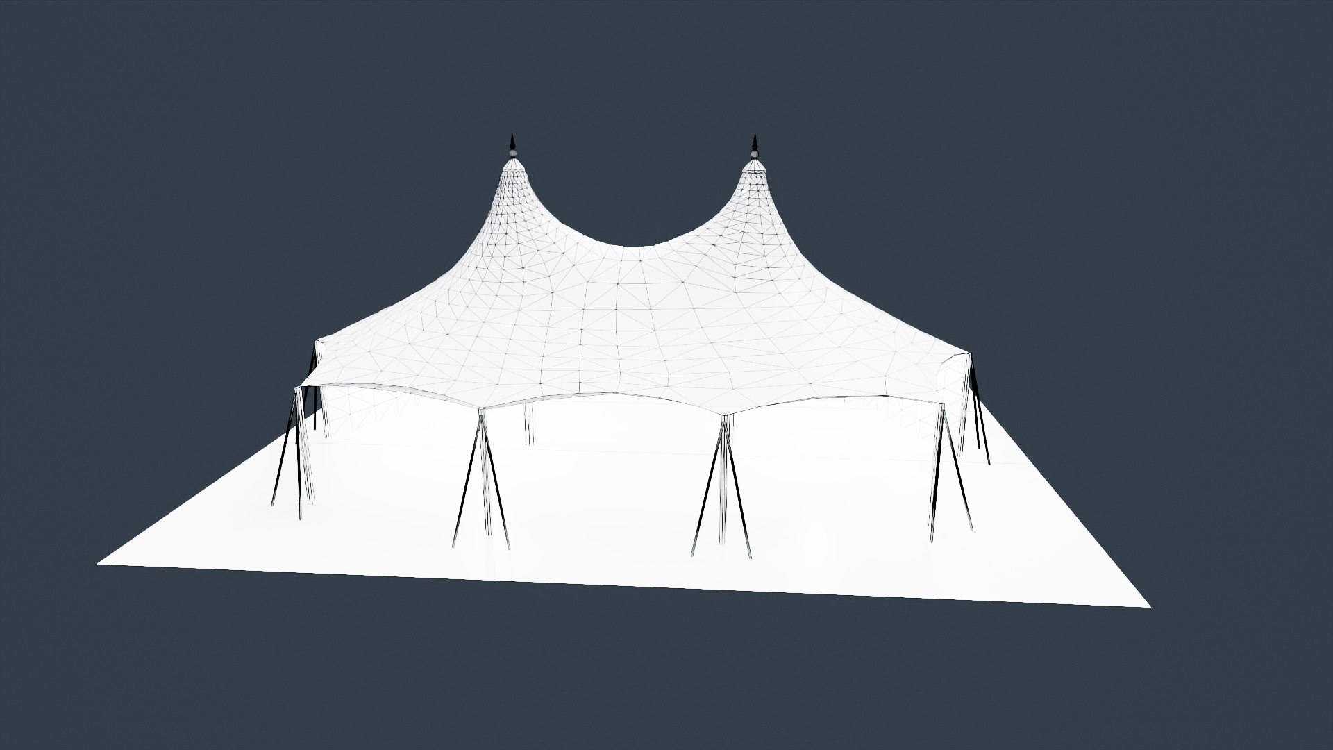 3D Model Tent - TurboSquid 2154488