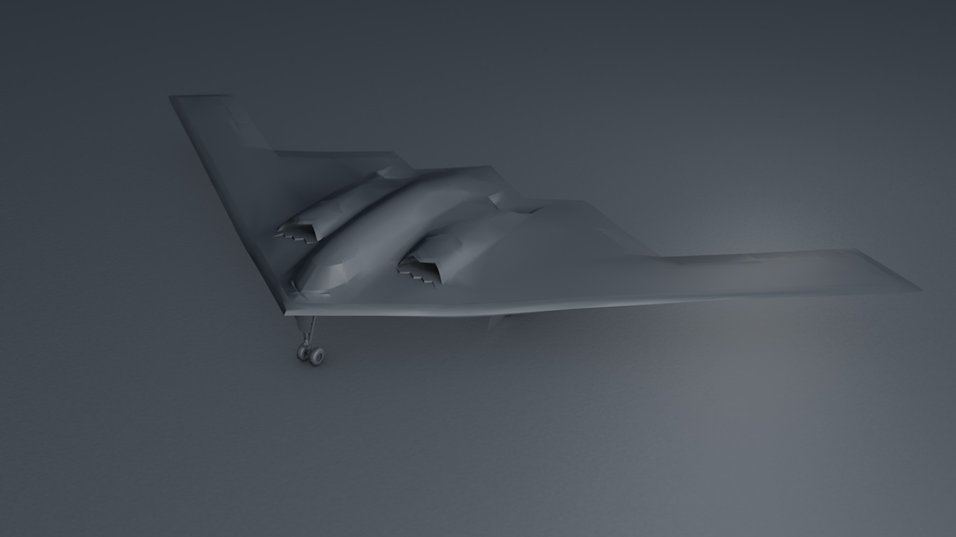 3D Model B2 Military Aircraft Bomber - TurboSquid 1365726