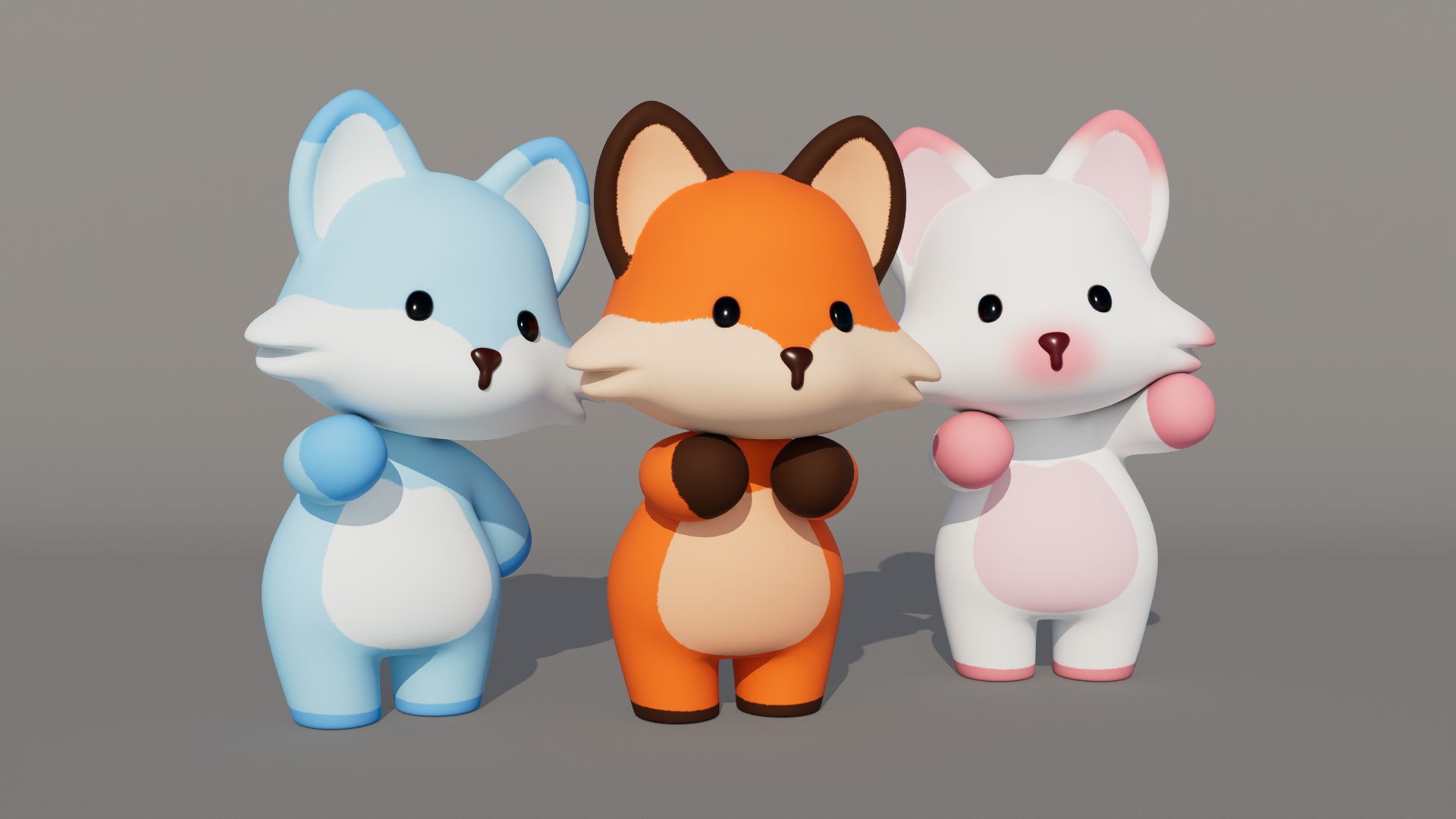 3D Rigged Cartoon Fox Model - TurboSquid 2204493