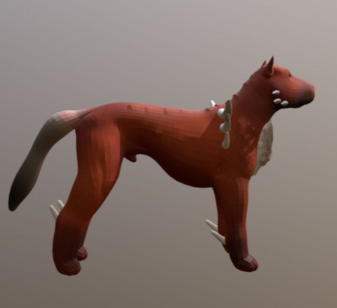 3D Model Hell Dog - TurboSquid 1402430